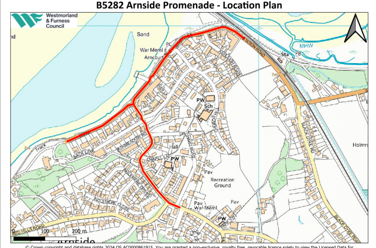 Information About the Forthcoming Closure of Arnside Promenade ...